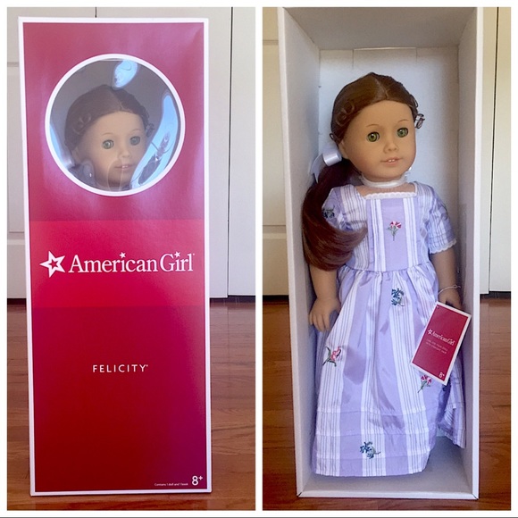 American Girl | Other | New Retired American Girl Felicity Retired Hard ...